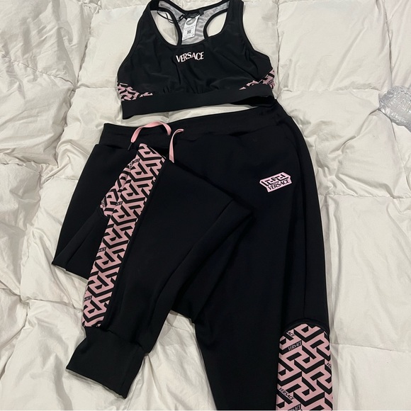 Versace | Pants & Jumpsuits | Versace Jogger Set | Poshmark